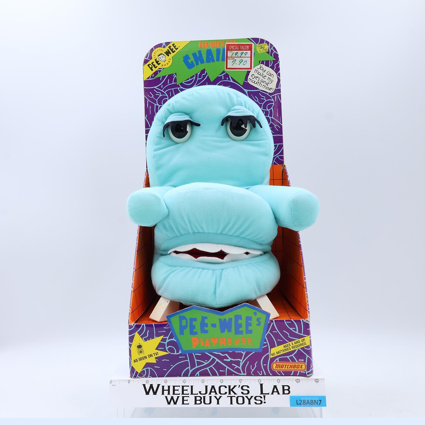 Chairry Plush Pee-Wee's Playhouse 1988 Matchbox Action Figure NEW ...