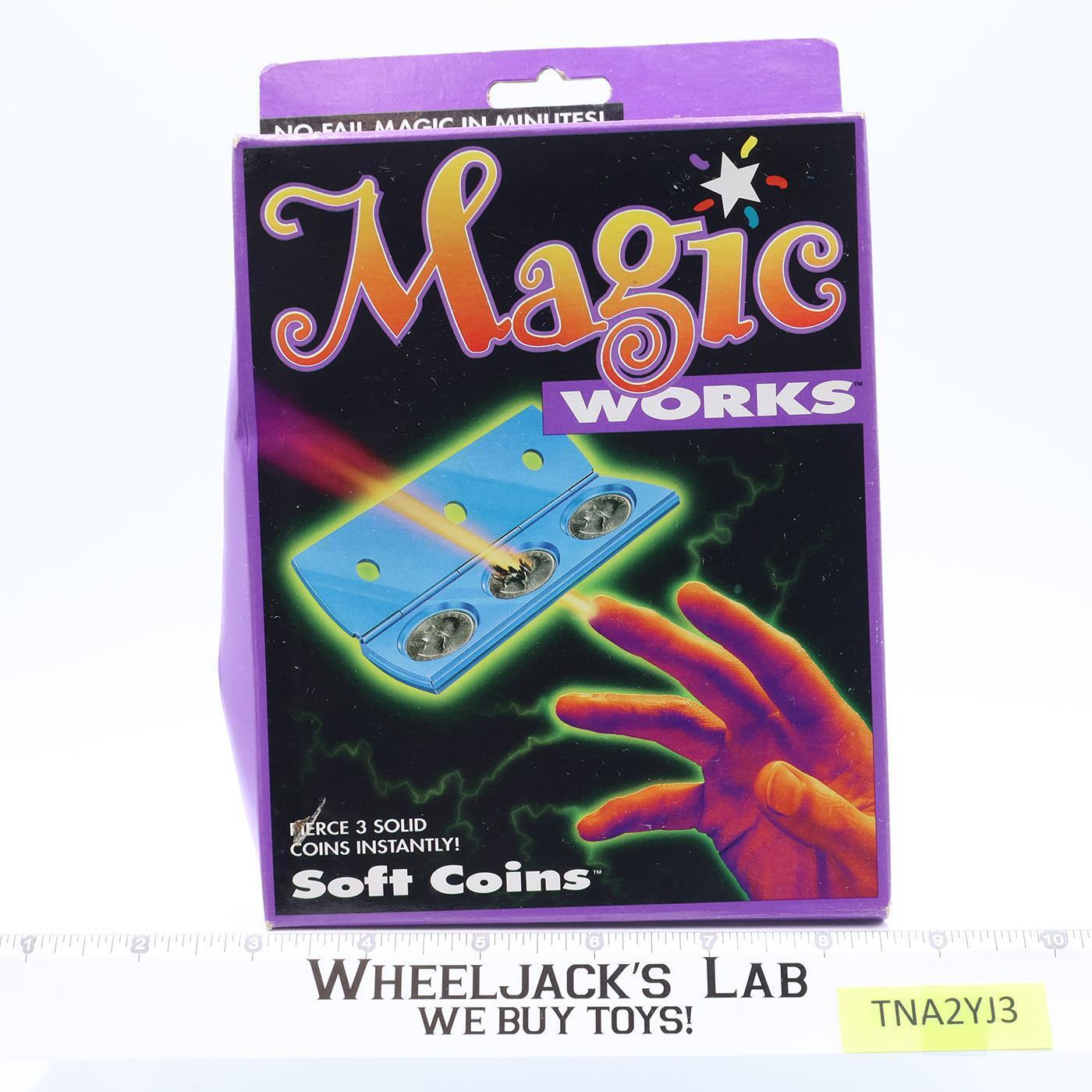 Soft Coins Magic Works 1993 Milton Bradley Magic Trick NEW MIB NRFB Unopened - Wheeljack's Lab