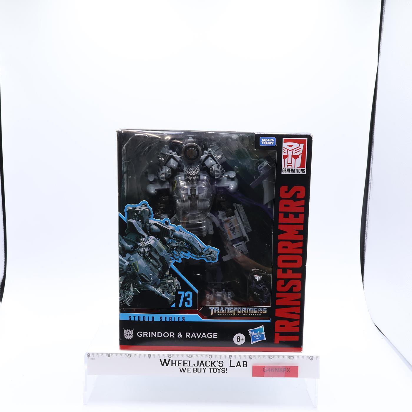 Grindor & Ravage 73 Studio Series Hasbro Transformers ROTF 2021 Figures ...