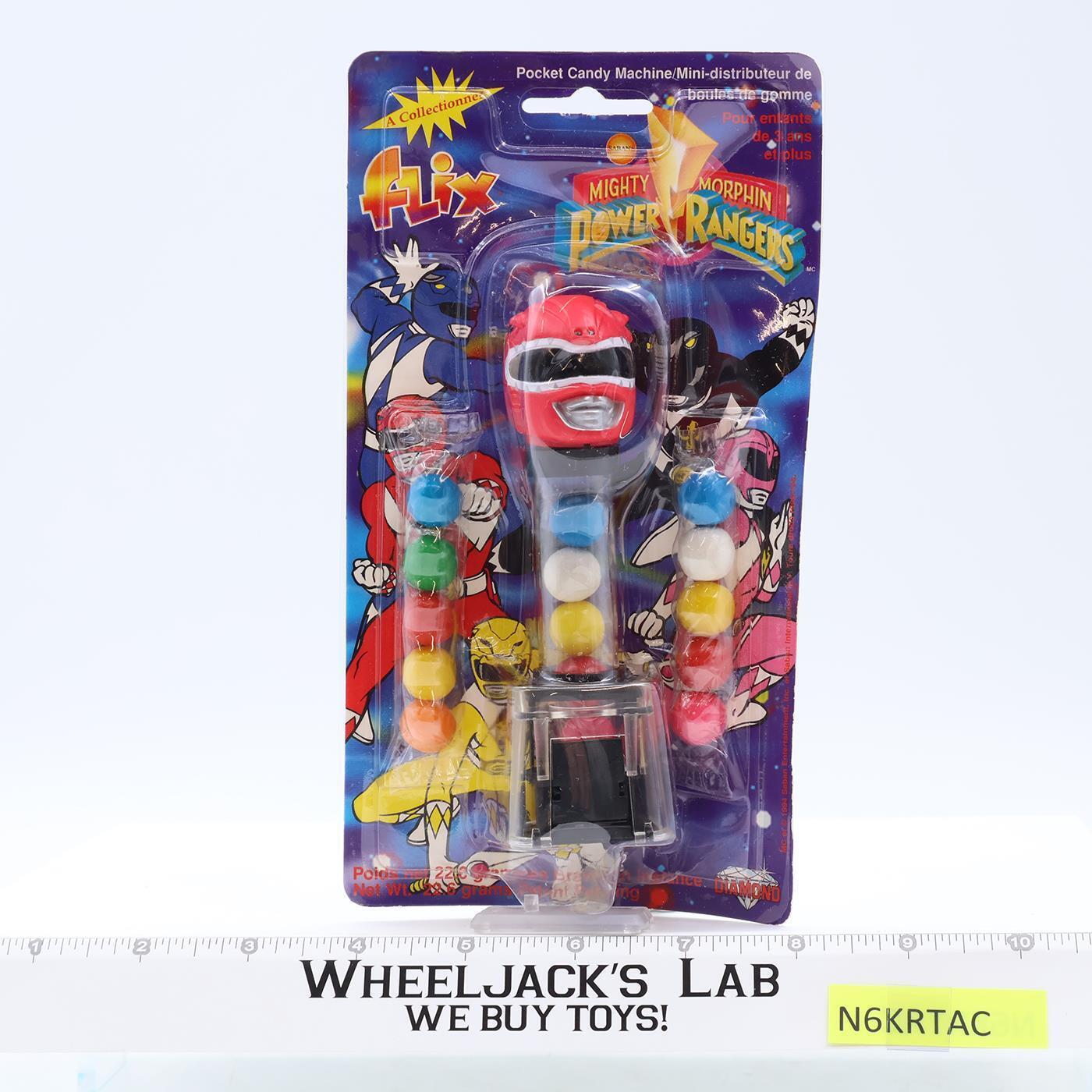 Pocket Candy Machine Red Ranger Mighty Morphin Power Rangers 1994 Saban ...