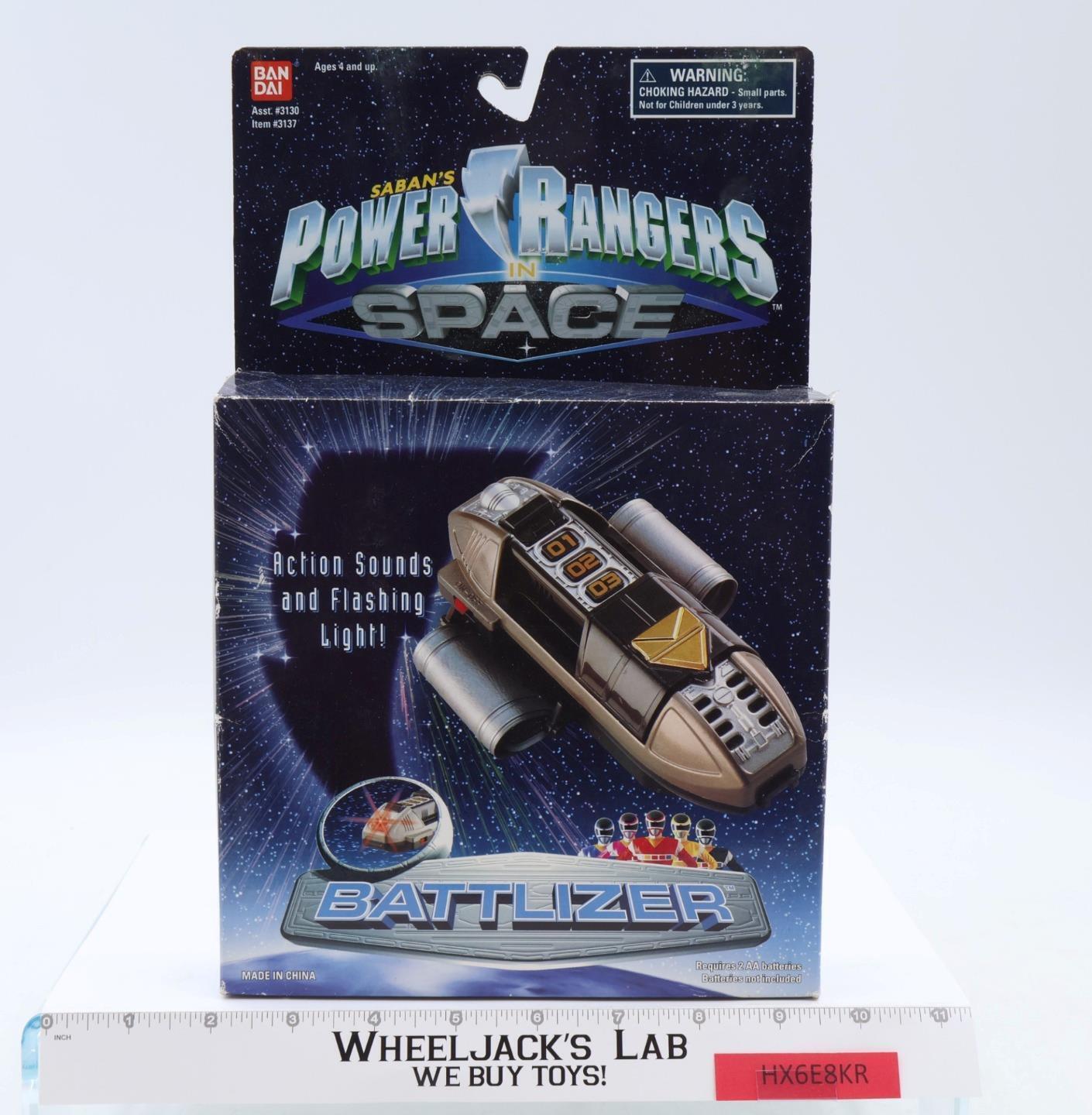 Battlizer 100% Complete Power Rangers in Space 1997 Bandai Action ...
