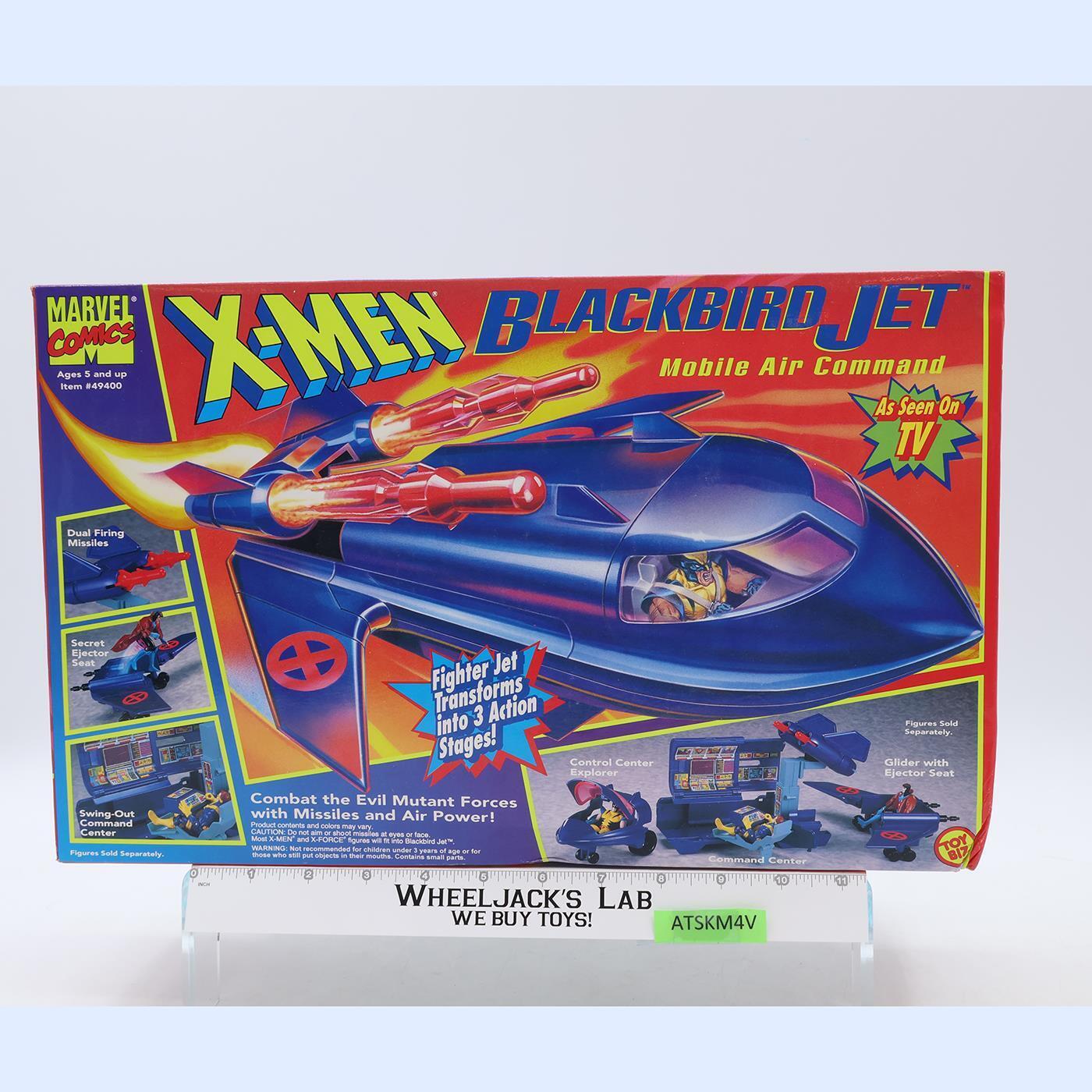 Blackbird Jet Mobile Air Command X-Men Marvel 1994 ToyBiz Vehicle NEW ...