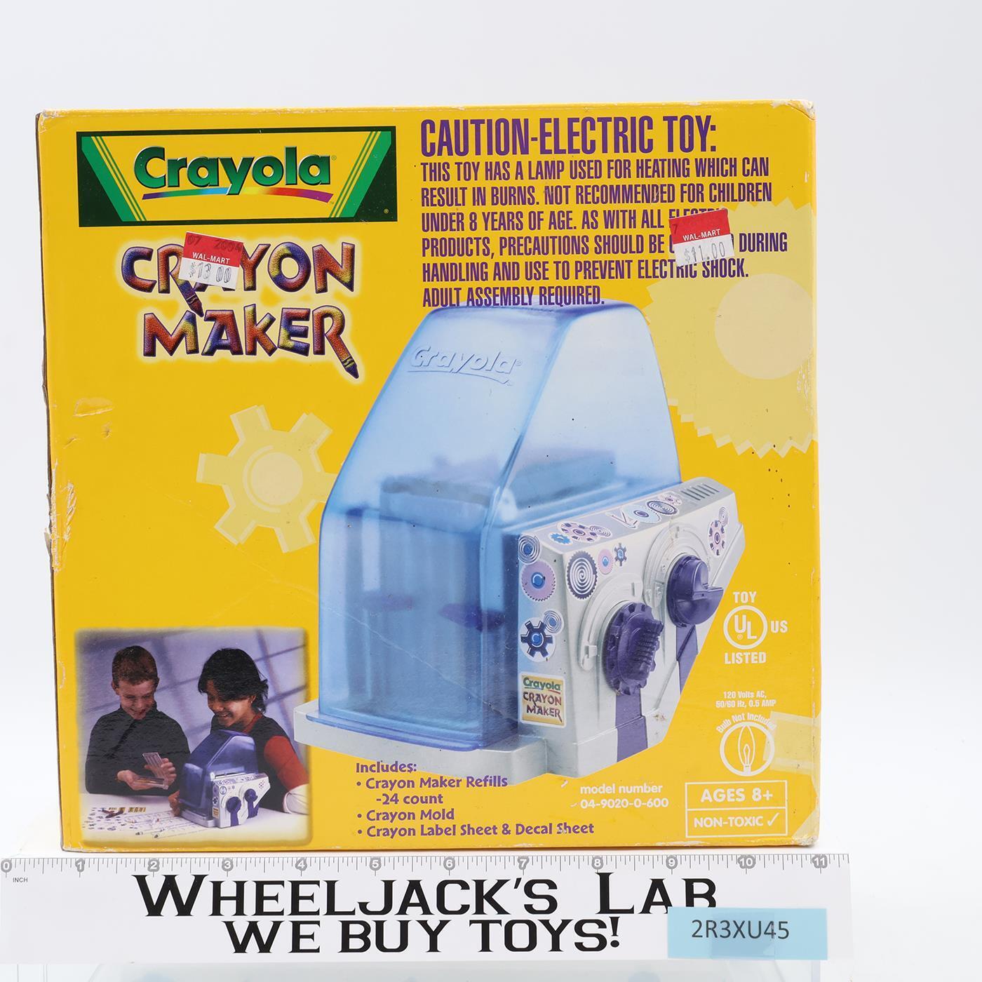 Crayon Maker Crayola Preschool Toy 2001 Electric NEW MIB - Wheeljack's Lab