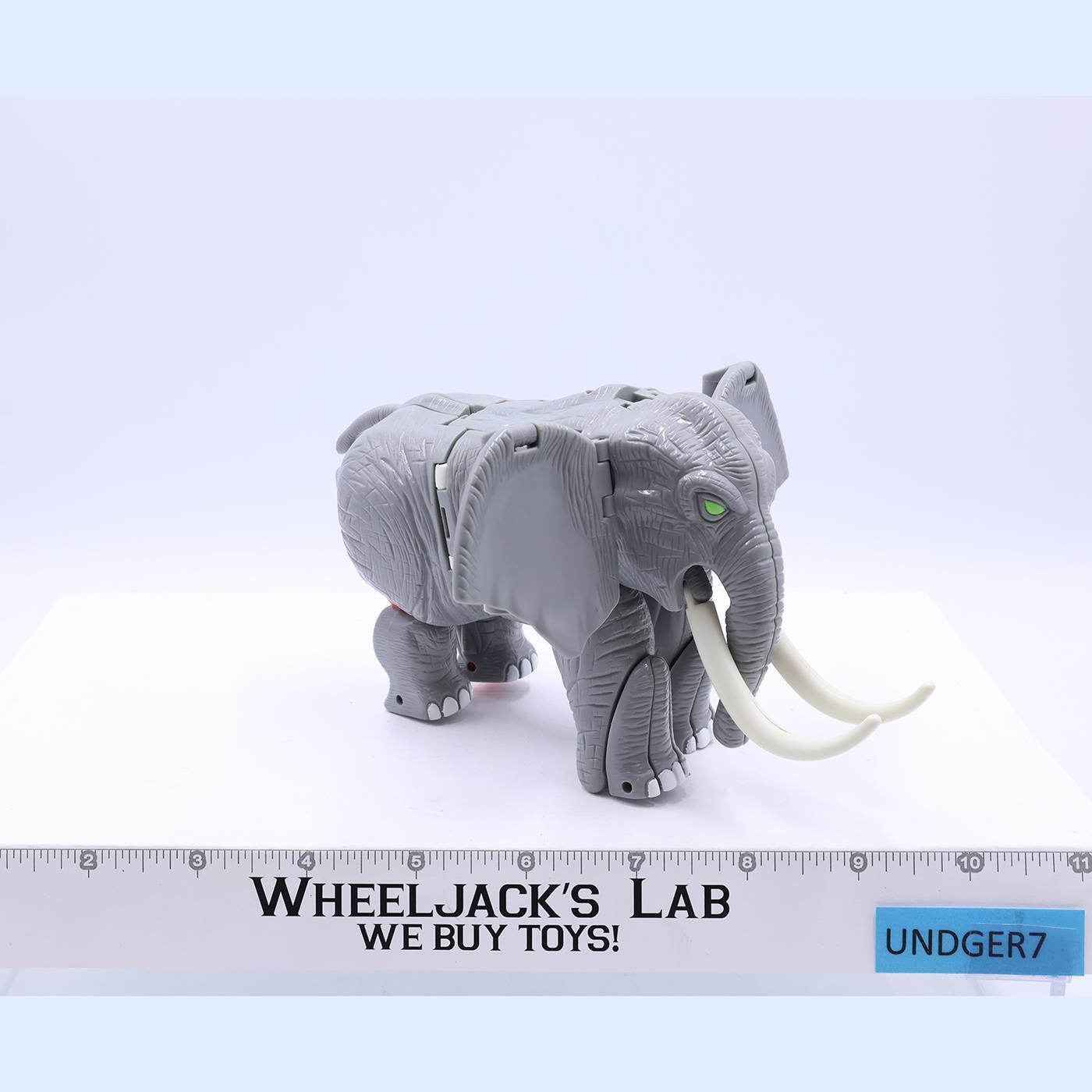 Magnaboss Ironhide Elephant 100% Complete Transformers Beast Wars 1996 ...