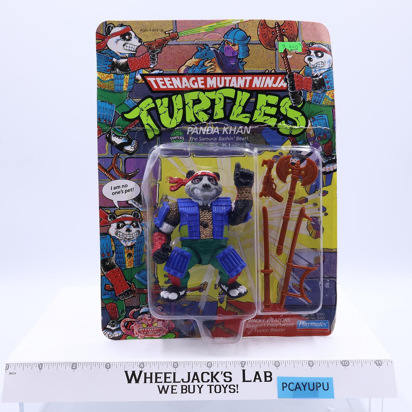 Panda Khan Teenage Mutant Ninja Turtles TMNT 1990 Playmates NEW MOSC ...
