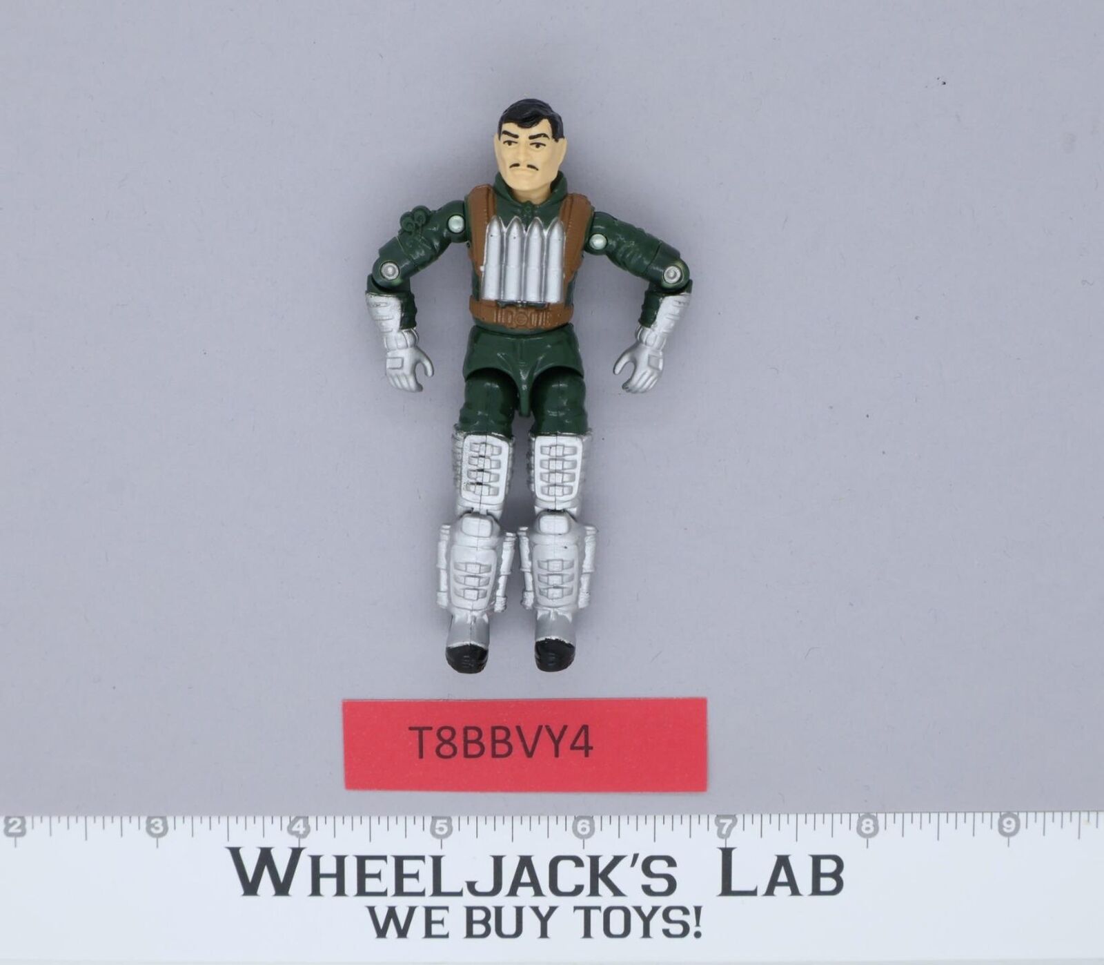 Zap V2 1991 G.I. Joe Hasbro Vintage Action Figure - Wheeljack's Lab