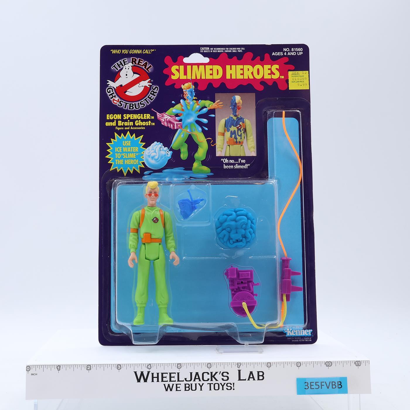 Egon Spengler Slimed Hereoes The Real Ghostbusters 1986 Kenner Figure ...