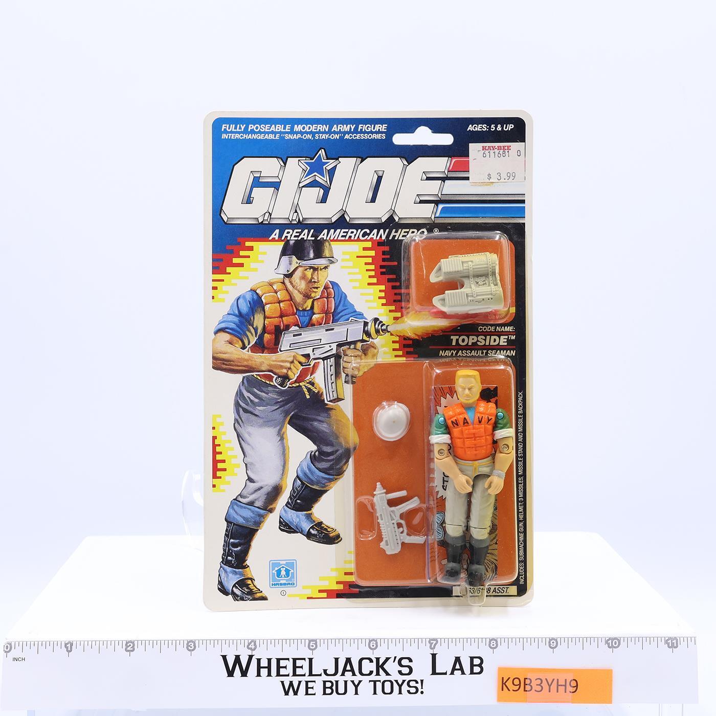 Topside 34-Back GI Joe 1990 Hasbro Vintage Action Figure NEW MOSC ...