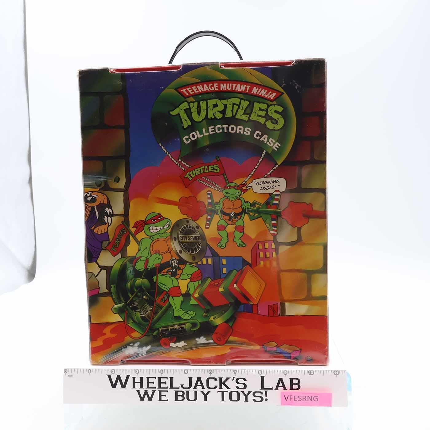 Display Storage Collectors Carry Case W/Trays TMNT Teenage Mutant Ninja ...