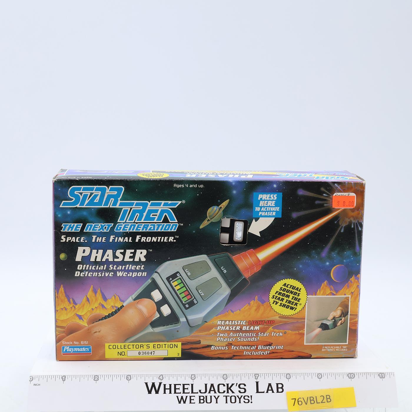 Phaser Starfleet Defense Weapon Star Trek The Next Generation 1992 ...