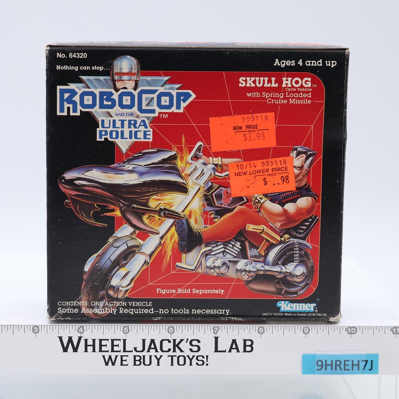 Skull Hog Cycle Vehicle #64320 RoboCop Ultra Police 1988 Kenner NEW ...