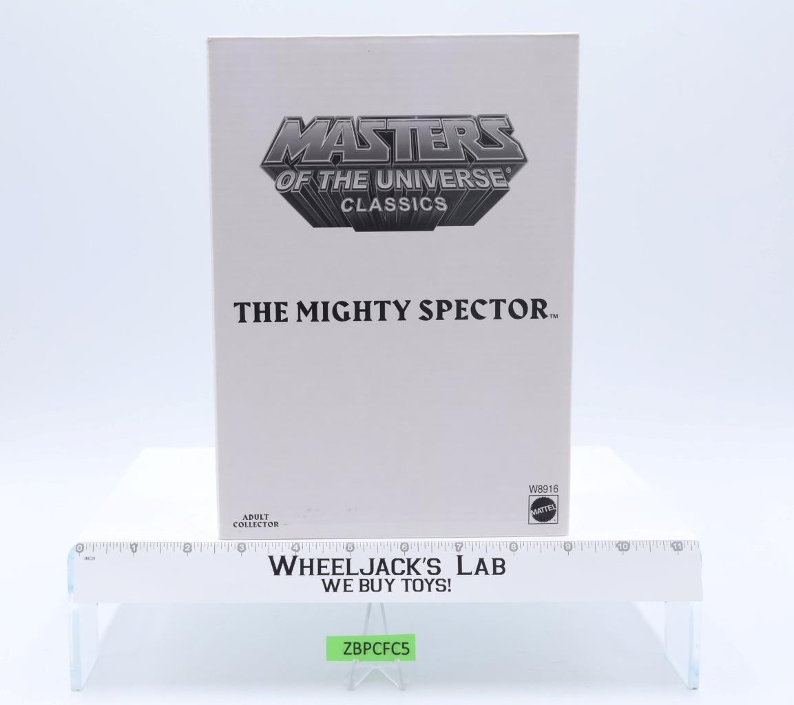 The Mighty Spector w/ Mailer MOSC NEW He-Man Classics 2012 Mattel ...