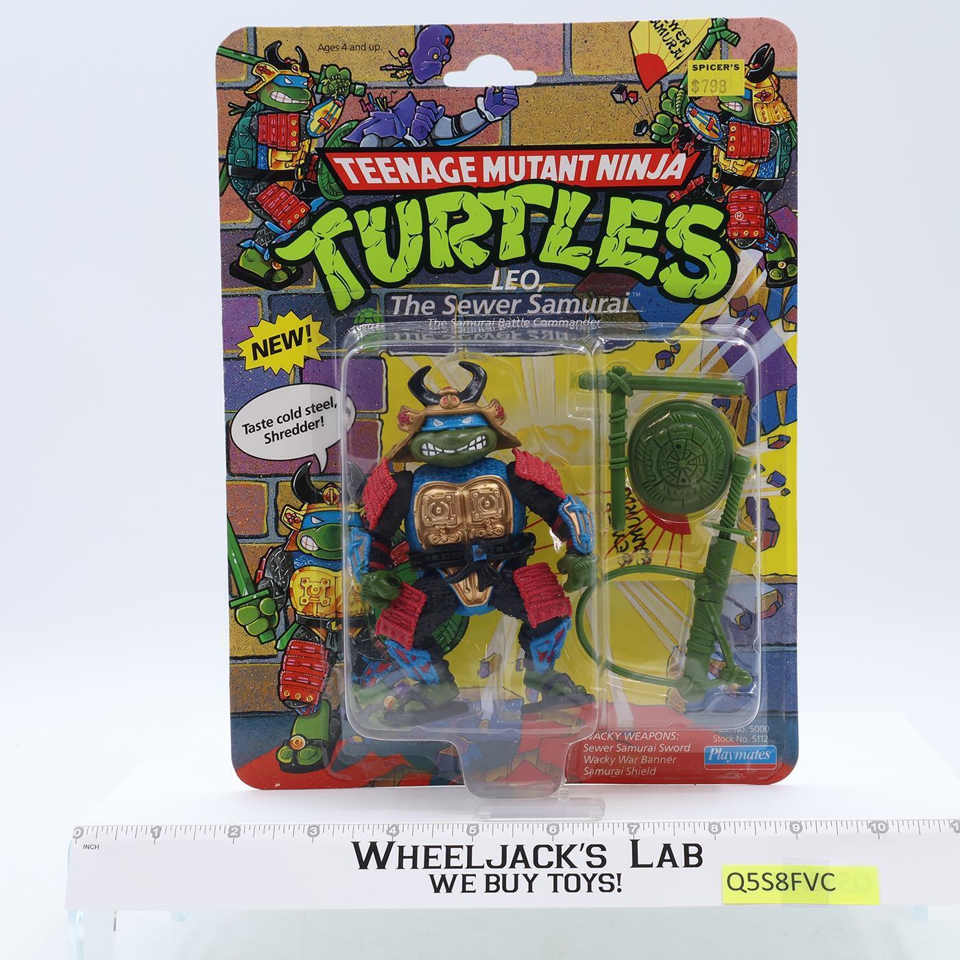 Leo the Sewer Samurai Teenage Mutant Ninja Turtles TMNT 1990 Playmates ...