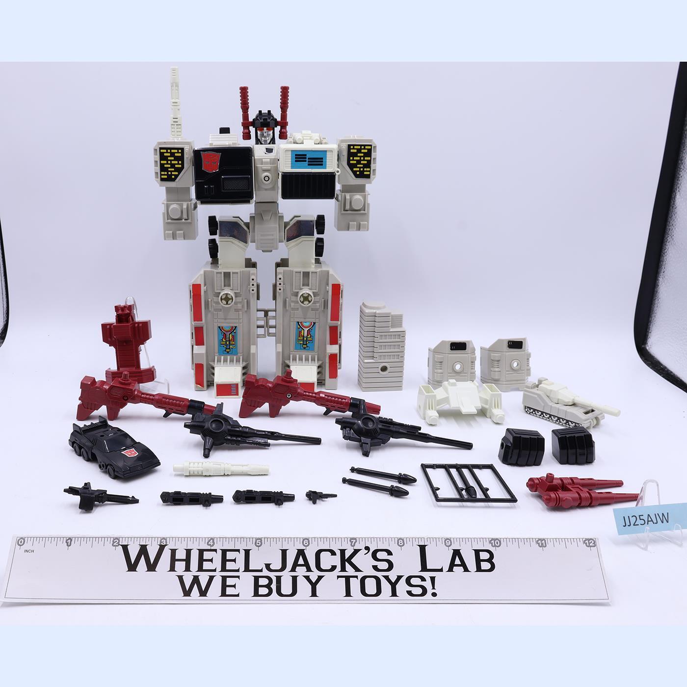 Metroplex 100% Complete Vintage 1985 G1 Transformers Hasbro Action ...