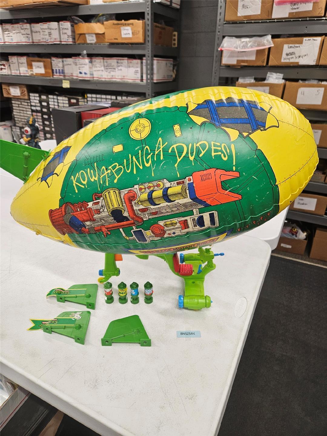 Turtle Blimp II 100% Complete TMNT Teenage Mutant Ninja Turtles 1991 ...