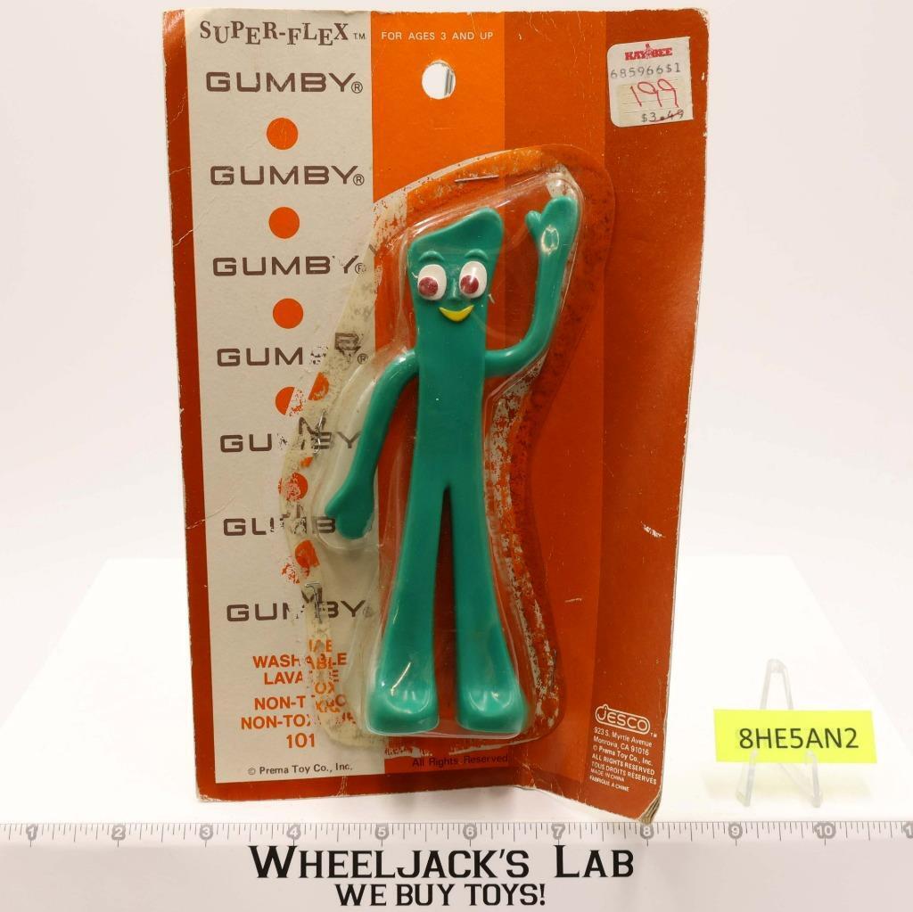 Gumby Super Flex 1980's Jesco Vintage Action Figure - Wheeljack's Lab