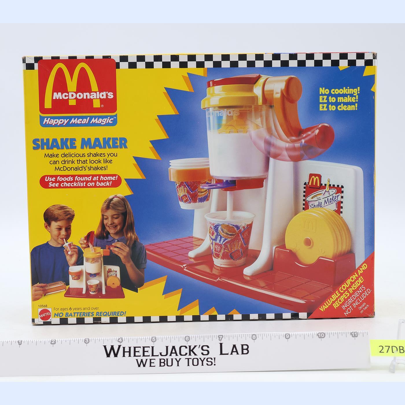 McDonald's Happy Meal Magic Shake Maker #10568 Mattel 1993 NEW MISB ...