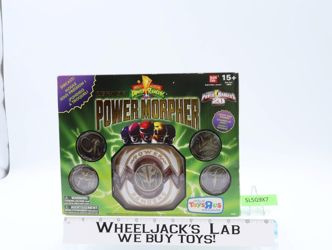 Legacy Power Morpher 100% Complete Power Rangers 2013 Bandai Action ...