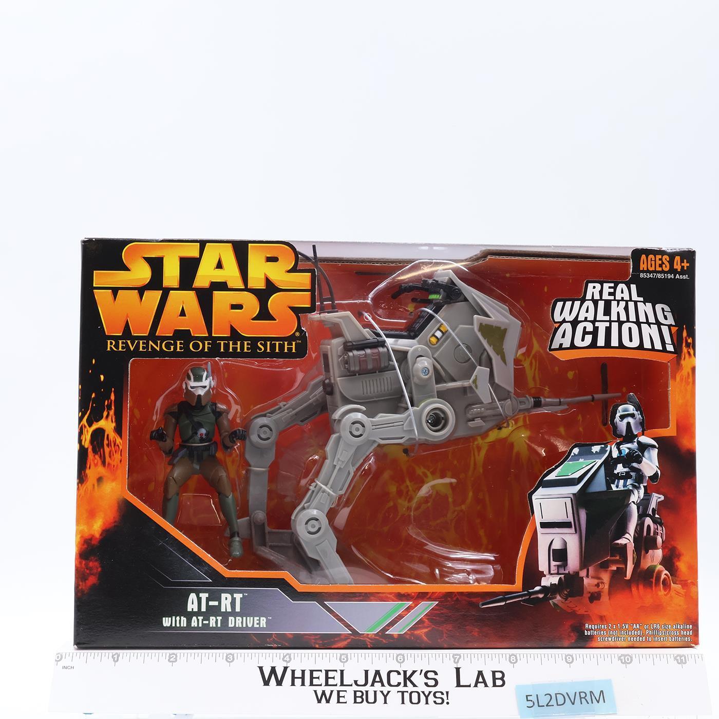 AT-RT with Driver Star Wars Revenge of the Sith 2005 Hasbro Vehicle NEW ...