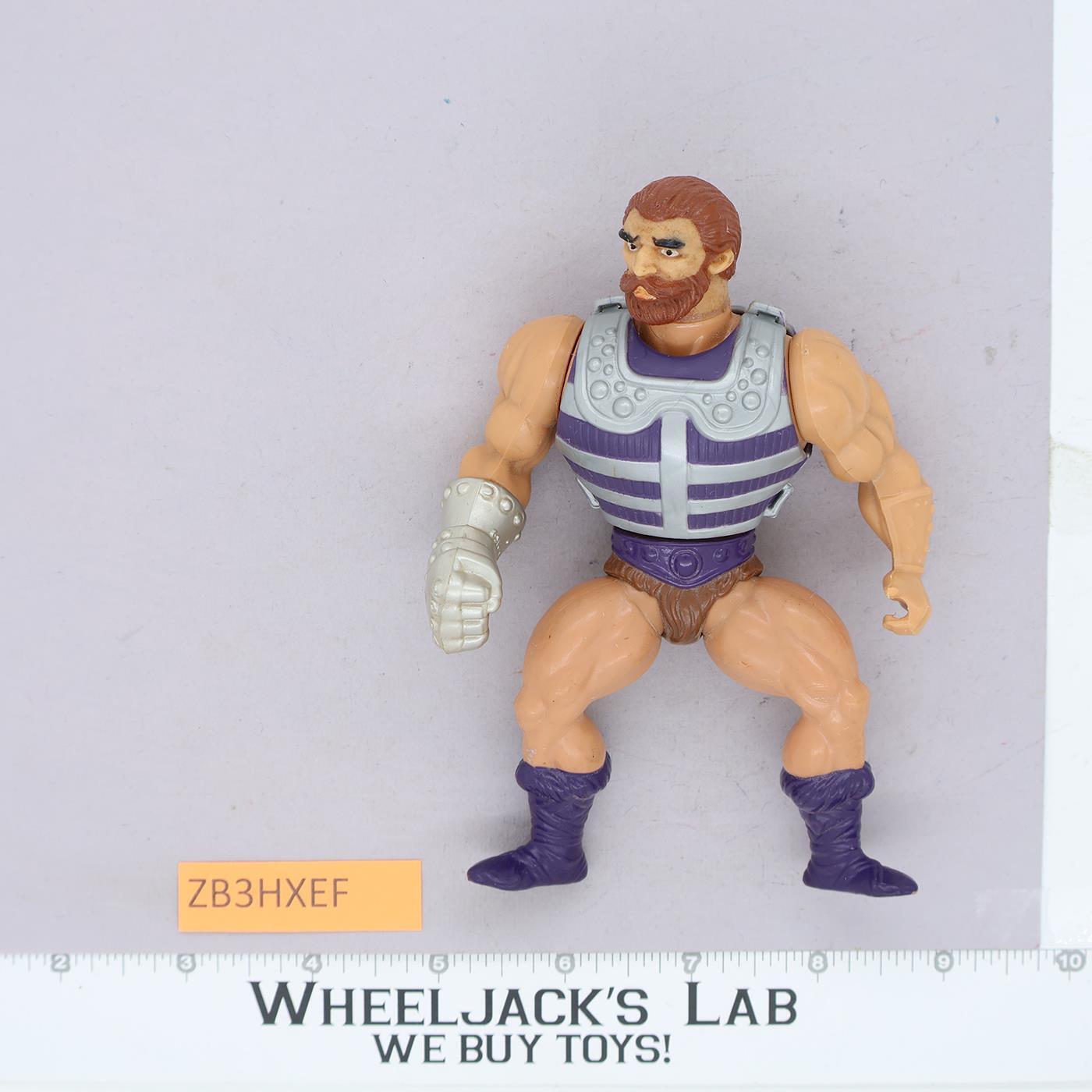 Buzz-Off He-Man Masters of the Universe MOTU Mattel 1984 Vintage Action Figure - Wheeljack's Lab