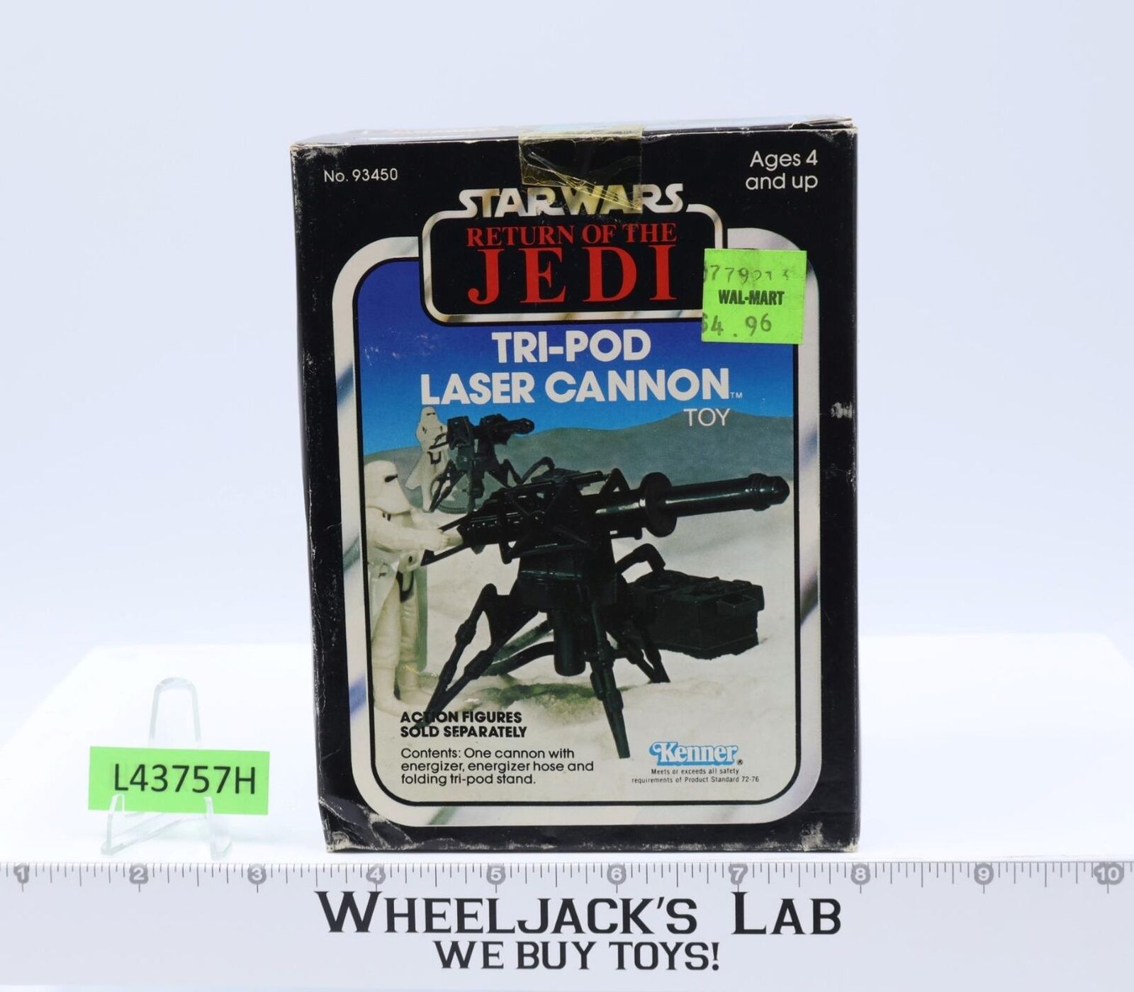 Tri-Pod Laser Cannon Star Wars ROTJ 1982 Kenner Vehicle NEW MISB SEALED ...