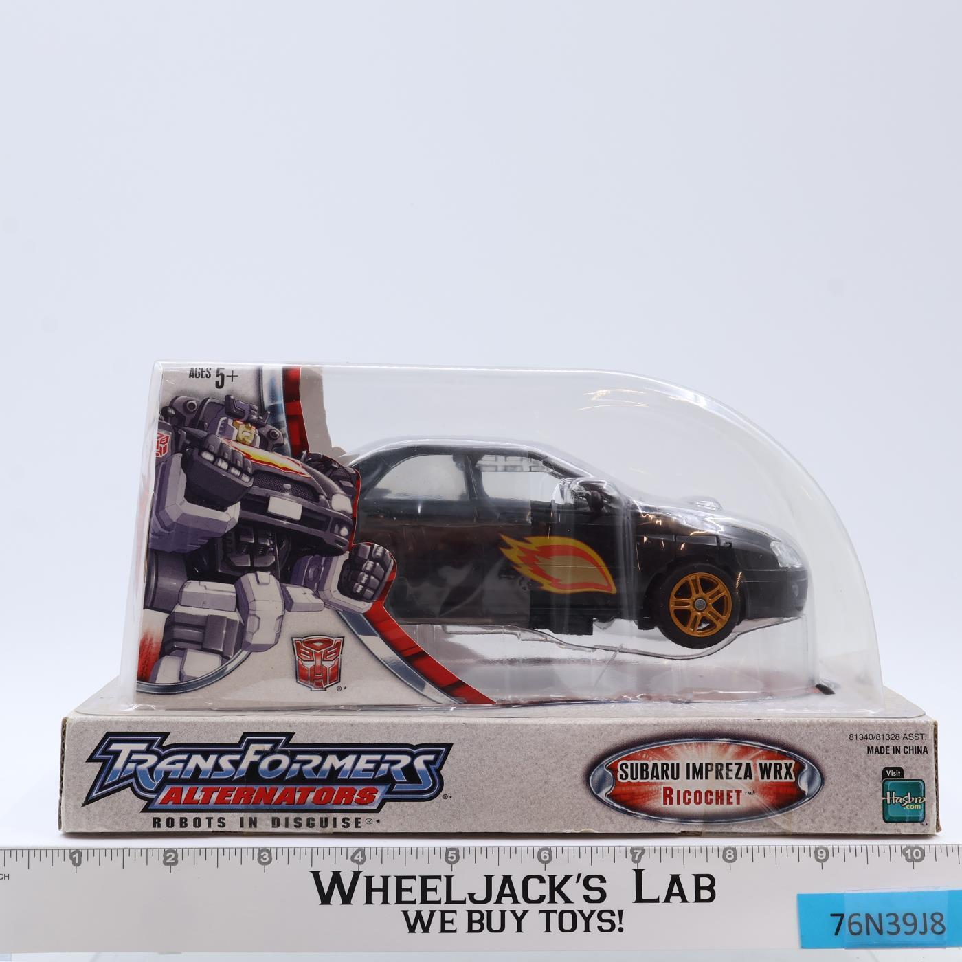 Ricochet Subaru Impreza WRX Alternators 2005 Hasbro Transformers NEW ...