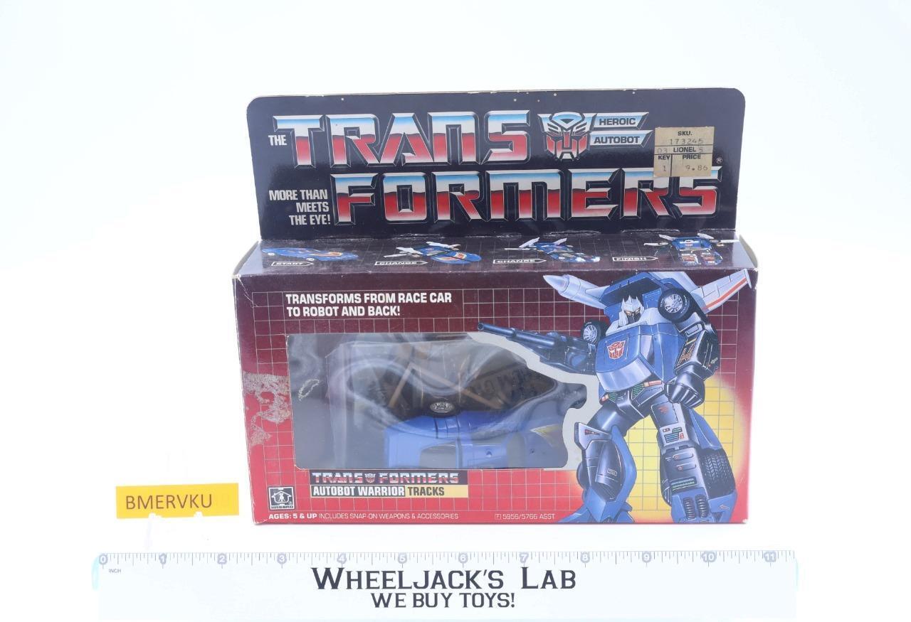 Tracks 100% Complete W NICE BOX & FIGURE 1985 Vintage Hasbro G1 ...