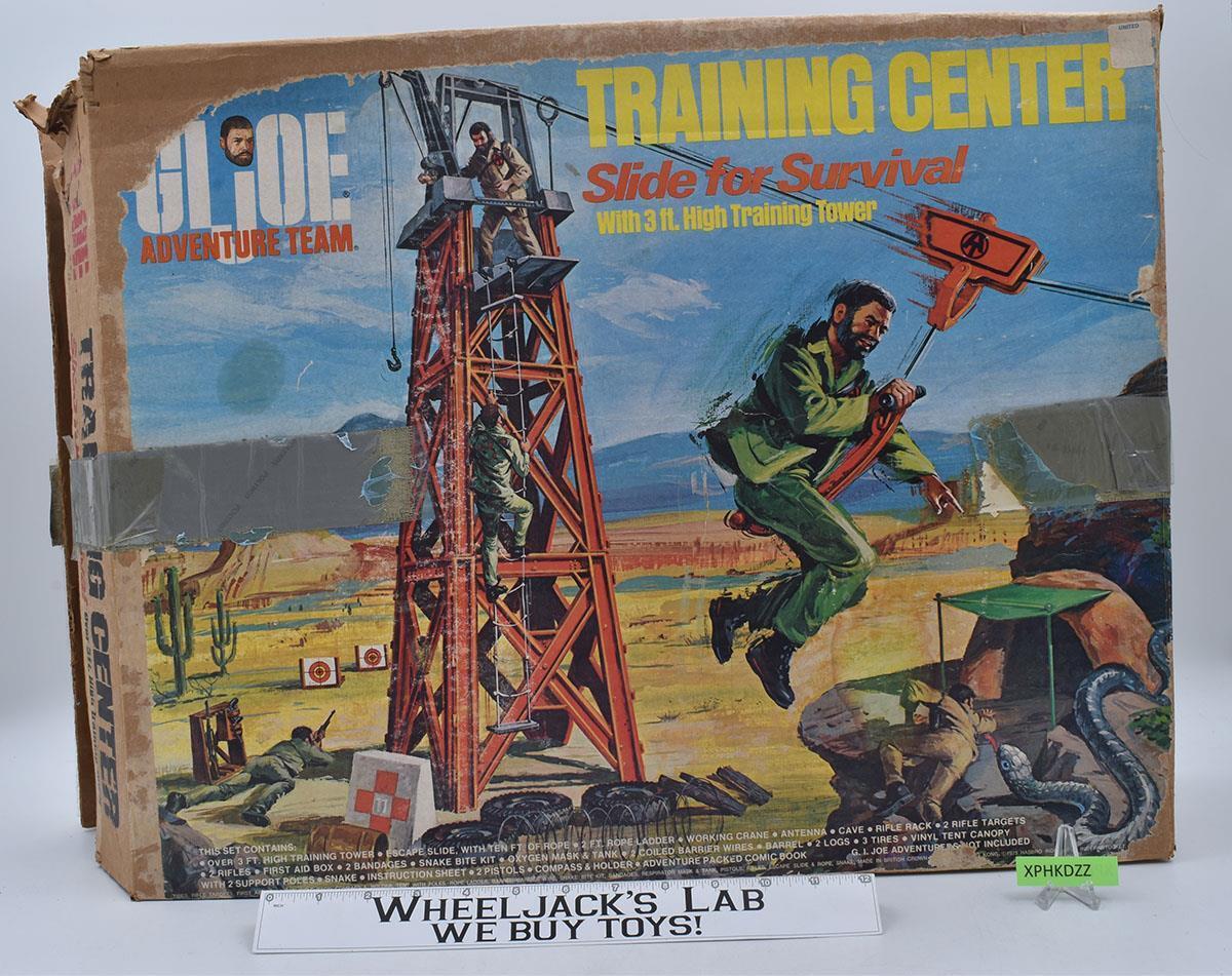 Training Center With Box G.I. Joe Adventure Team Hasbro 1973 Playset ...
