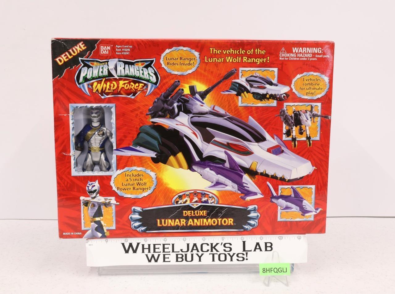 Deluxe Lunar Animator 100% Complete Power Rangers Wild Force 2002 ...