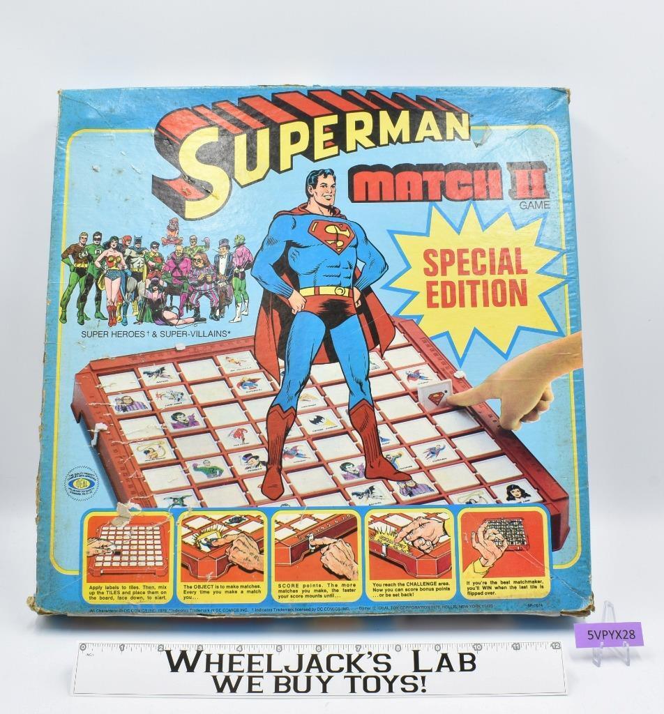 Superman Match II Game Special Edition 1979 Ideal DC Comics - Wheeljack ...