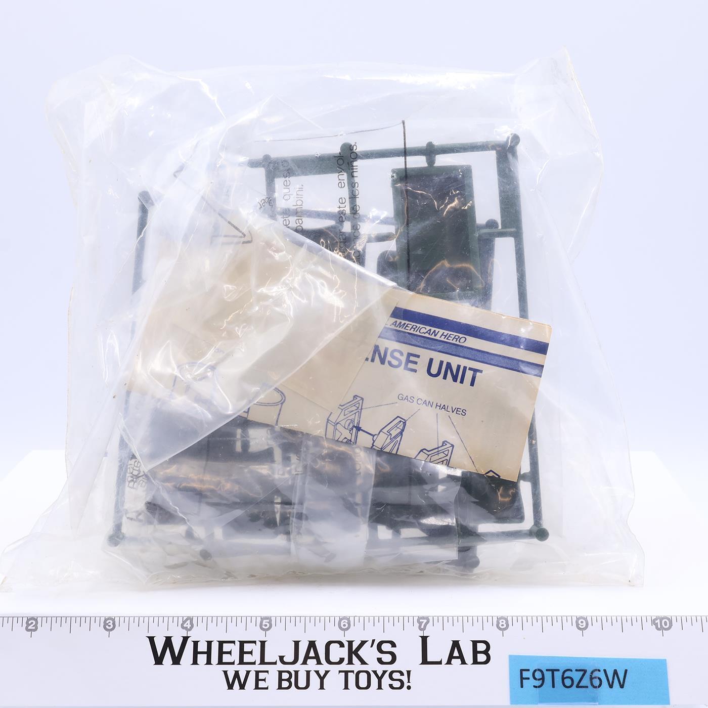 Mortar Defense Unit SEALED MAIL AWAY GI Joe 1984 Hasbro Action Figure ...