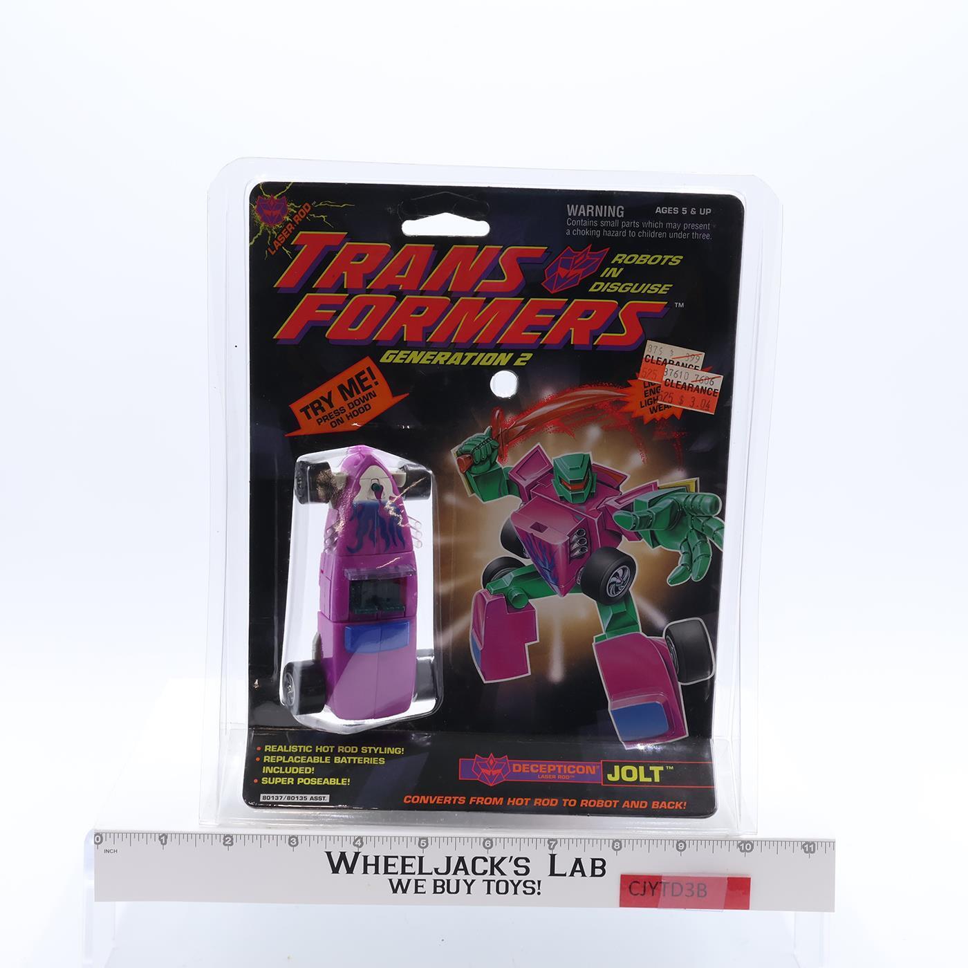 Jolt Decepticon G2 Transformers 1993 Hasbro Action Figure NEW MISB ...