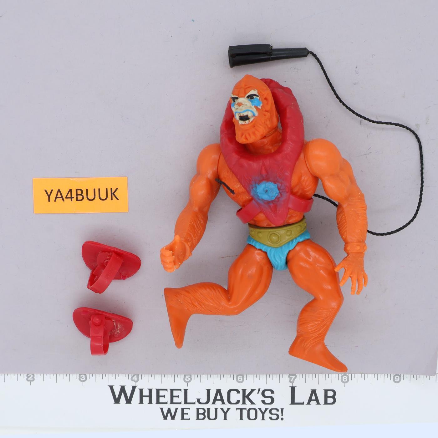 Beast Man 100% Complete He-Man Masters of the Universe MOTU 1982 Mattel ...