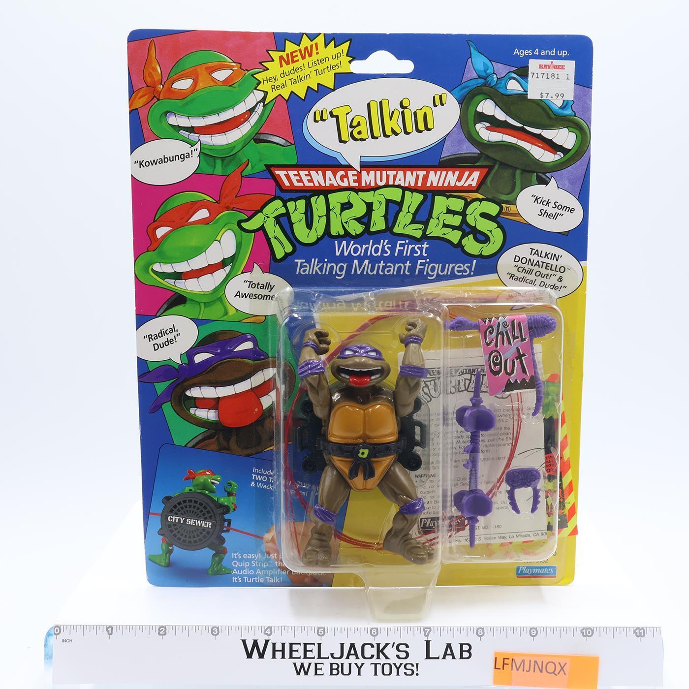 Talkin' Donatello Teenage Mutant Ninja Turtles TMNT Playmates MOSC NEW ...