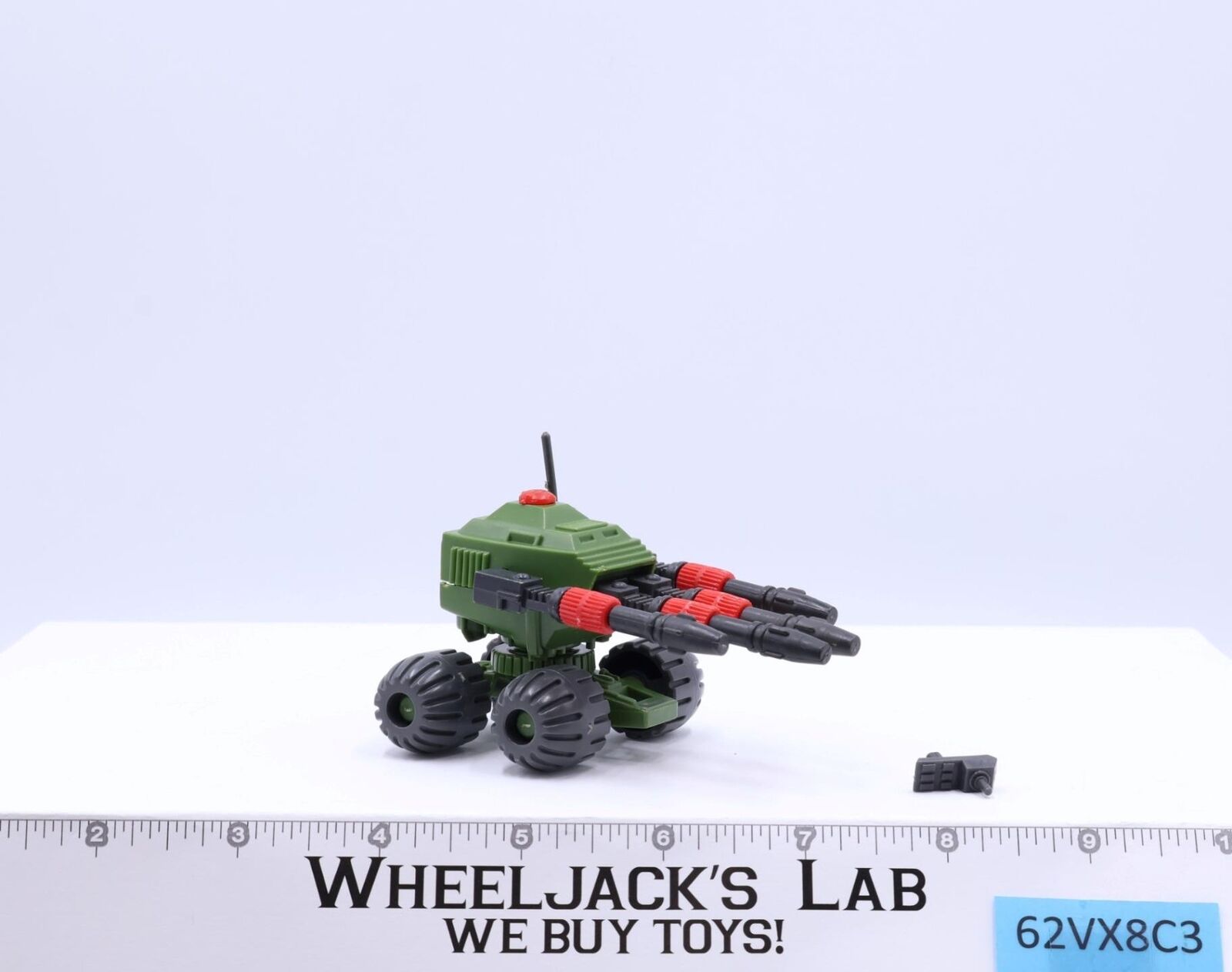 Machine Gun Pac/Rat 100% Complete G.I. Joe 1983 Hasbro Action Figure ...