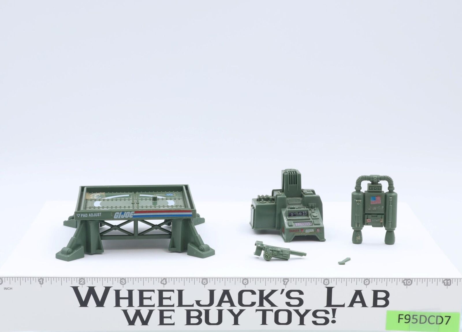 Jump Jet Pack Playset G.I. Joe Hasbro 1983 Vintage Action Figure ...