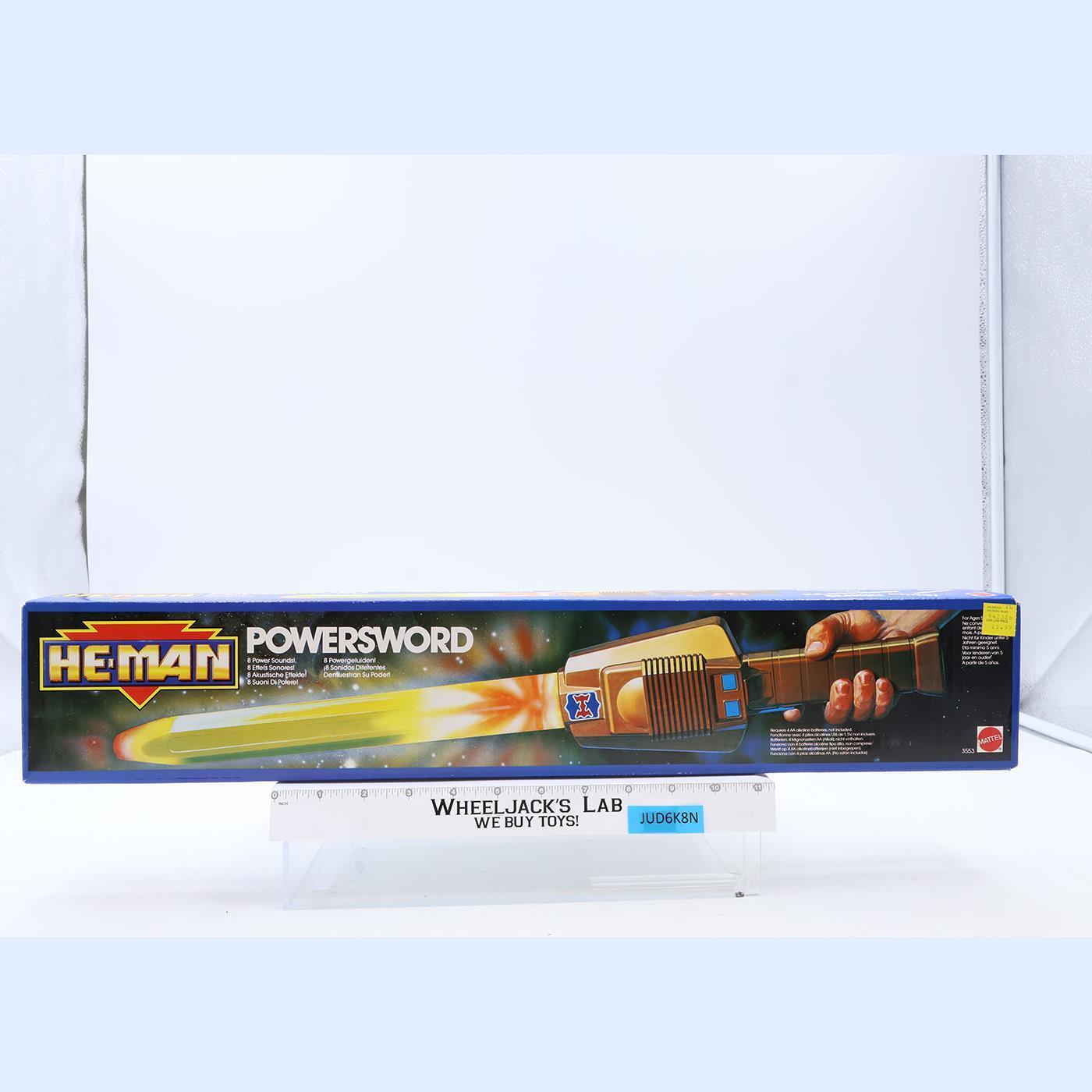 Power Sword New Adventures of He-Man 1989 Mattel Role Play Accessory ...