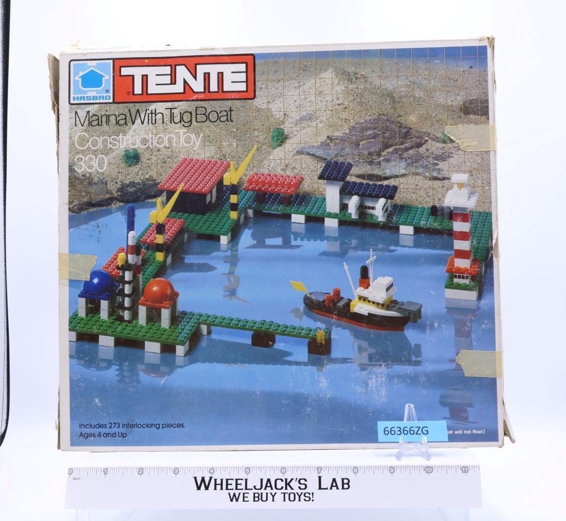 #330 Marina W/ Tug Boat Construction Toy Tente Hasbro - Wheeljack's Lab