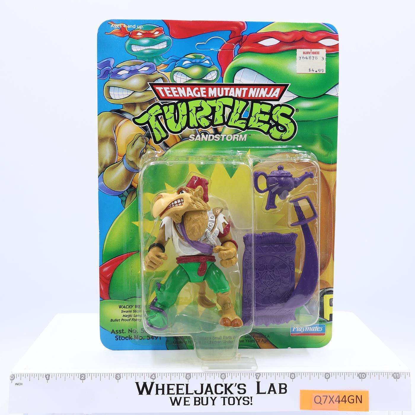 Sandstorm Teenage Mutant Ninja Turtles TMNT 1992 Playmates NEW MOSC ...