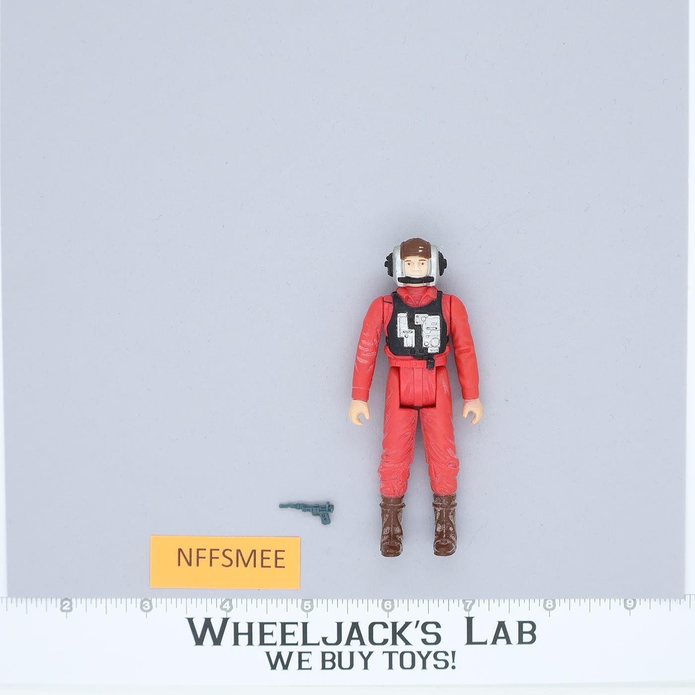 B-Wing Pilot 100% Complete Star Wars ROTJ 1984 Kenner Action Figure NO ...