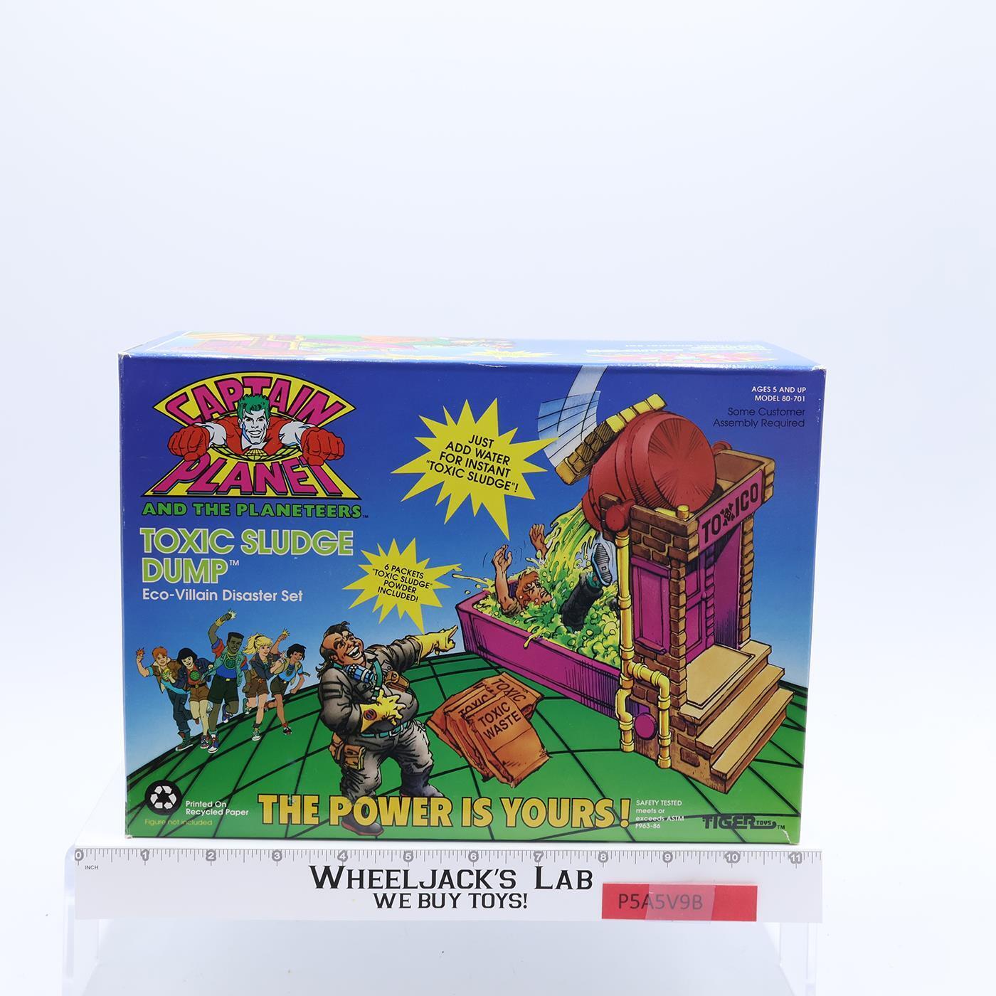 Toxic Sludge Dump Captain Planet 1991 Tiger Toys Action Figure NEW ...