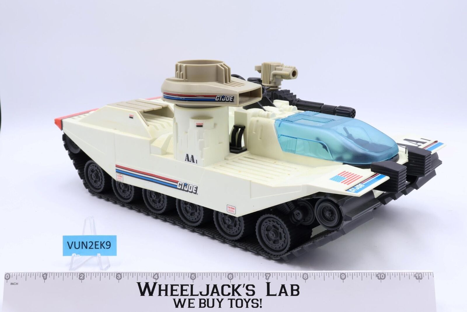 Avalanche Snow Tank G.I. Joe 1990 Hasbro Vintage Action Figure Vehicle ...