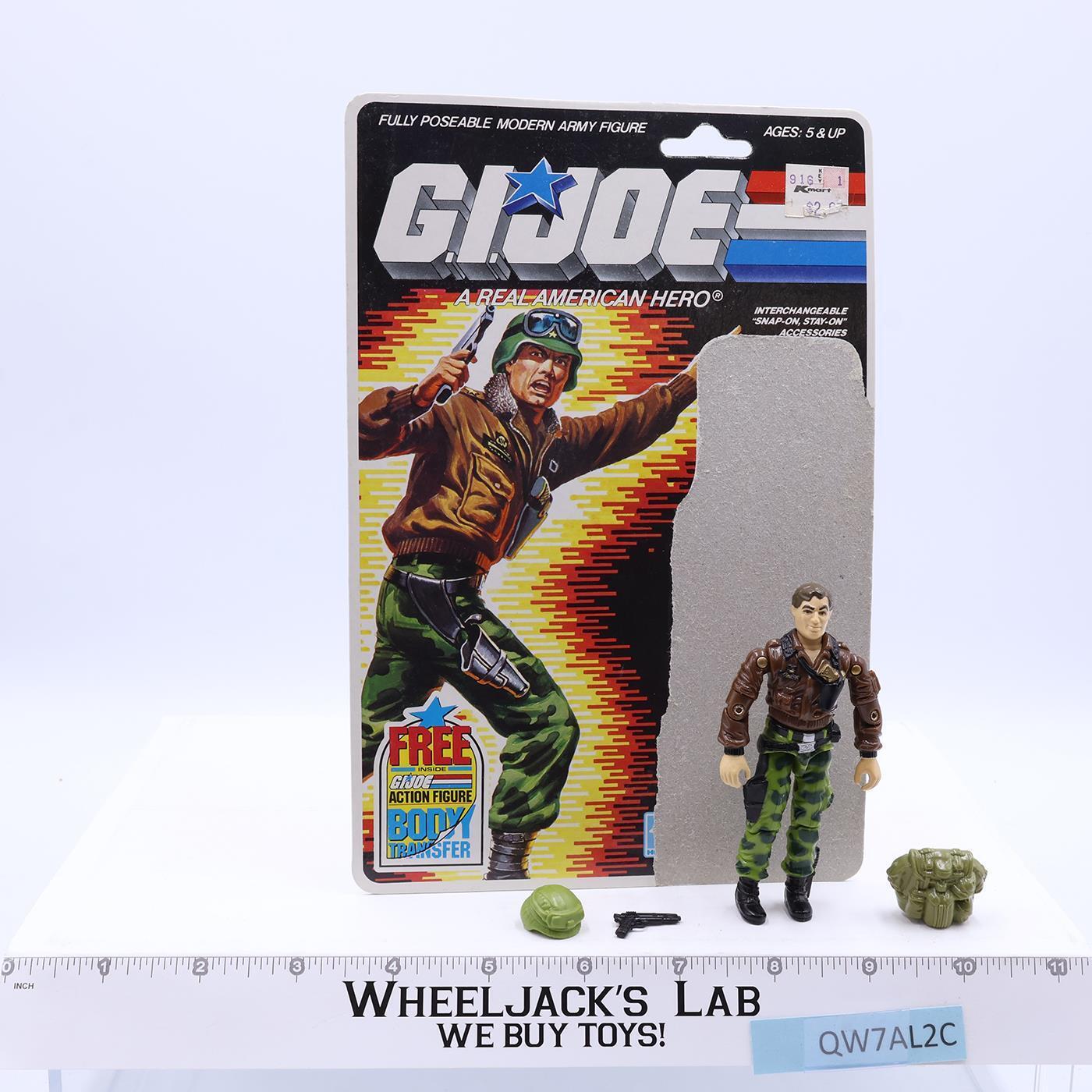 Hawk V2 100% Complete W/ 36 Cardback1986 GI Joe ARAH Vintage Action ...