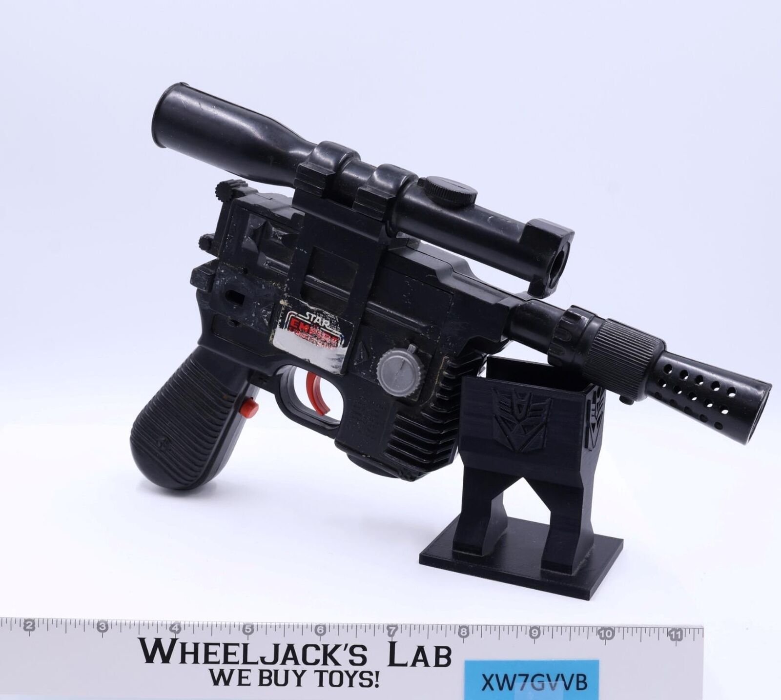 Han Solo Laser Blaster Pistol Star Wars ROTJ 1978 Kenner Vintage - Wheeljack's Lab