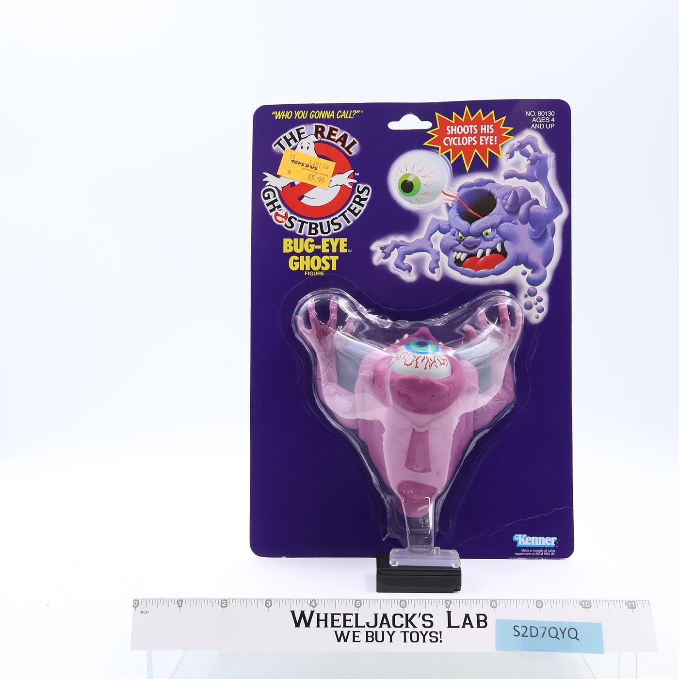 Bug Eye Ghost The Real Ghostbusters 1986 Kenner Action Figure NEW MOSC ...