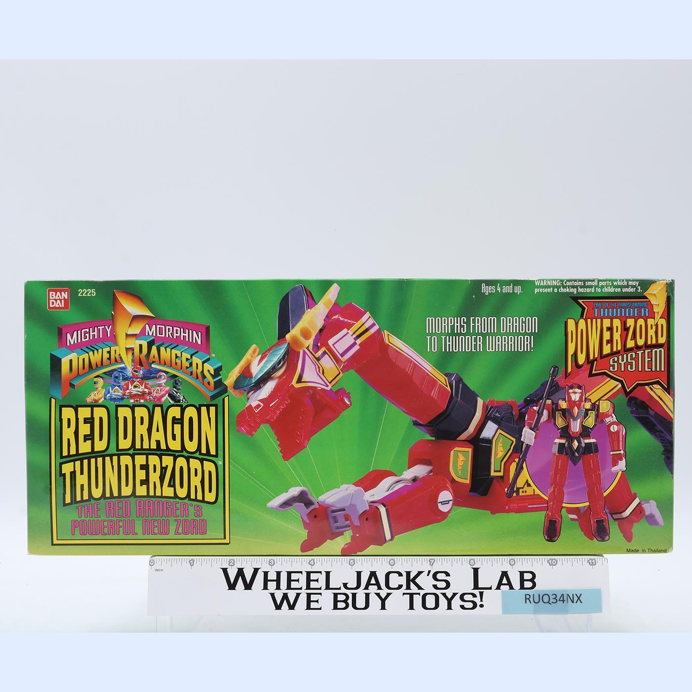 Red Dragon Thunderzord Power Rangers 1994 Bandai Action Figure NEW ...