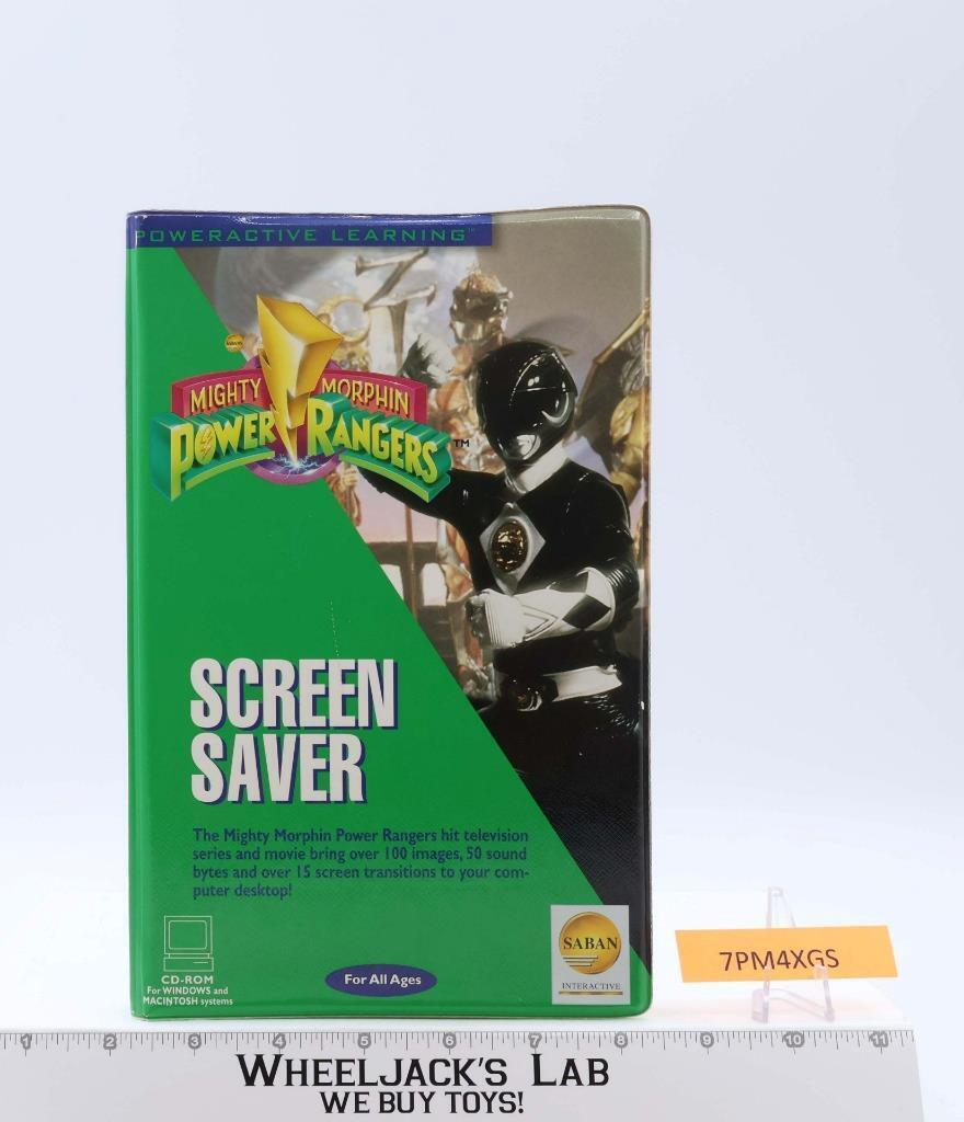 Power Rangers Screen Saver Windows & Mac PC CD-ROM 1995 Activision ...