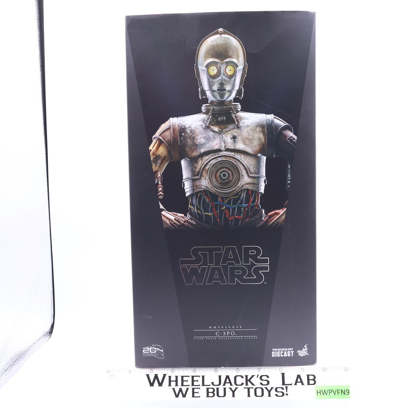 MMS650 D46 C-3PO Die-Cast Star Wars Attack of the Clones Hot Toys 1/6 Figure - Wheeljack's Lab