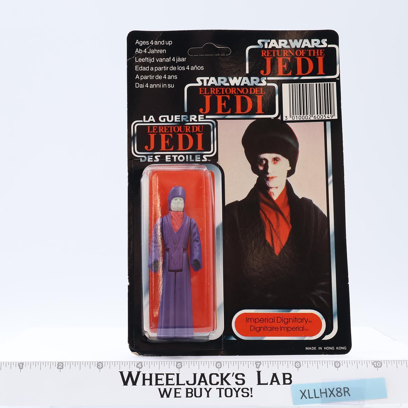 Imperial Dignitary 70 Back Tri-Logo Star Wars ROTJ 1983 Palitoy NEW ...