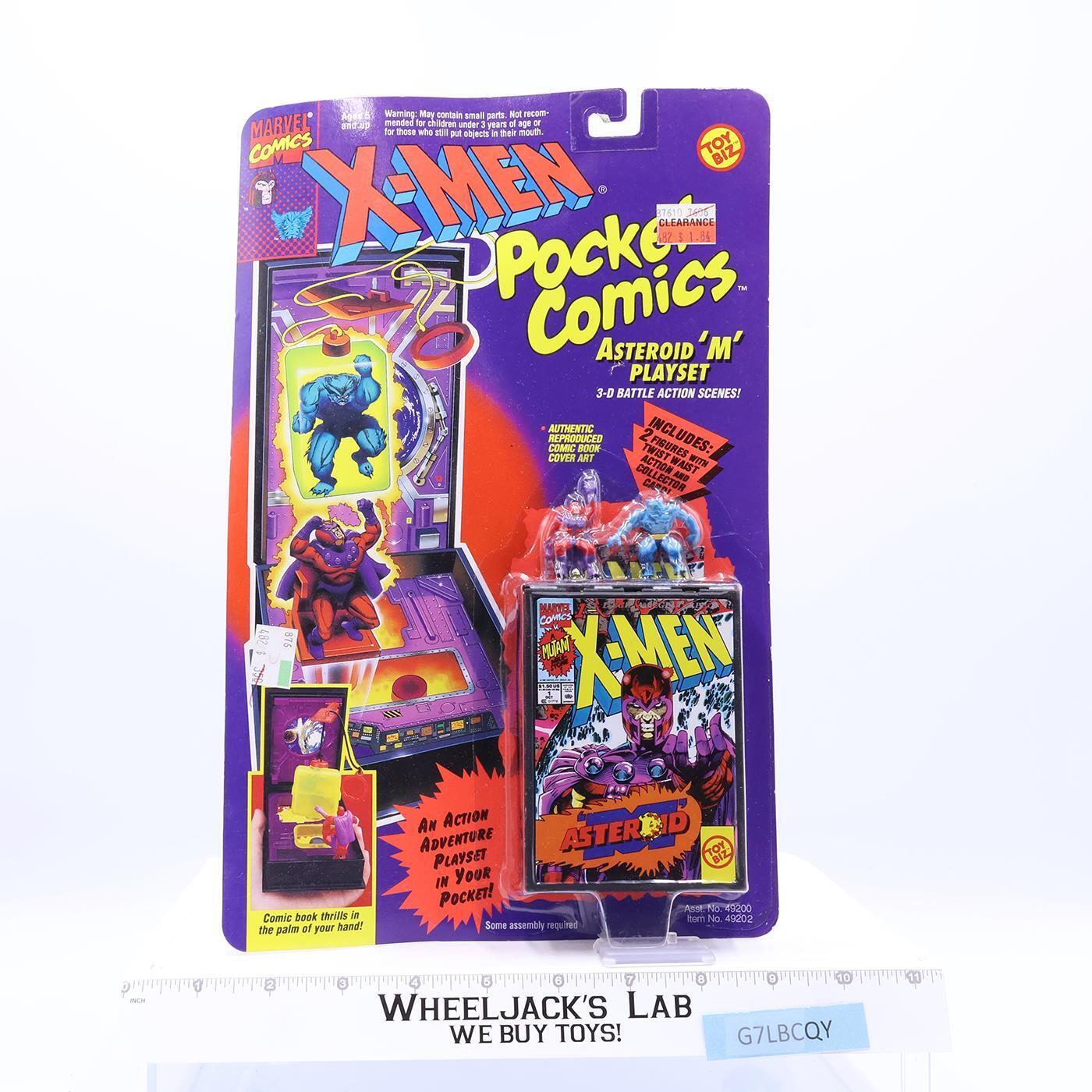 Asteroid 'M' Playset Pocket Comics X-Men Marvel Comics 1994 Toybiz NEW ...